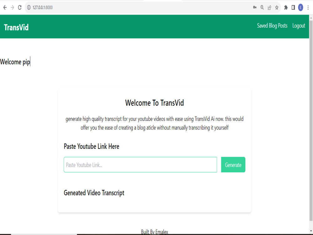 A fullstack web application with react, nodejs/django | Upwork