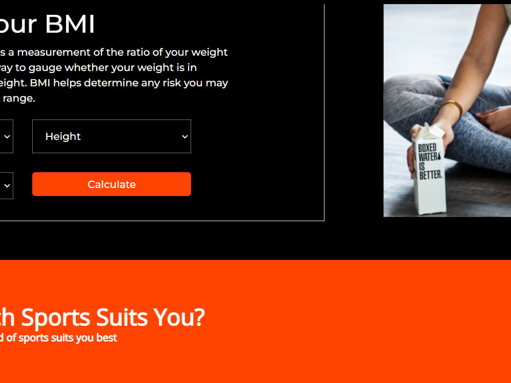 Gym management with bmi calculator | Upwork