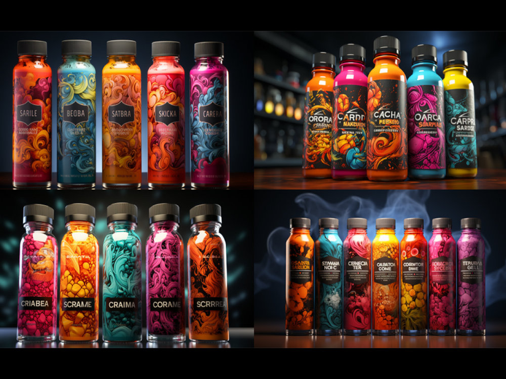 Expert product bottle label design vape label cbd label juice label ...