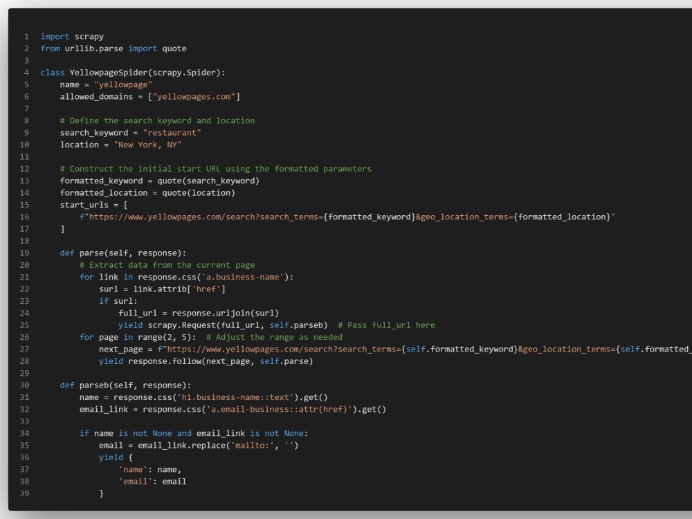 Web Scraping With Python Any Website Data Extract | Upwork