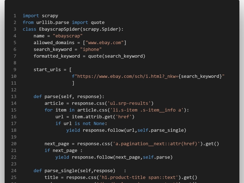 Web Scraping With Python Any Website Data Extract | Upwork