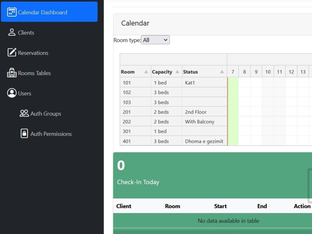A complete Hotel Reservation System to manage room availability | Upwork