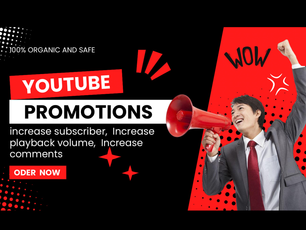 Organically promotion your youtube channel for monetization | Upwork