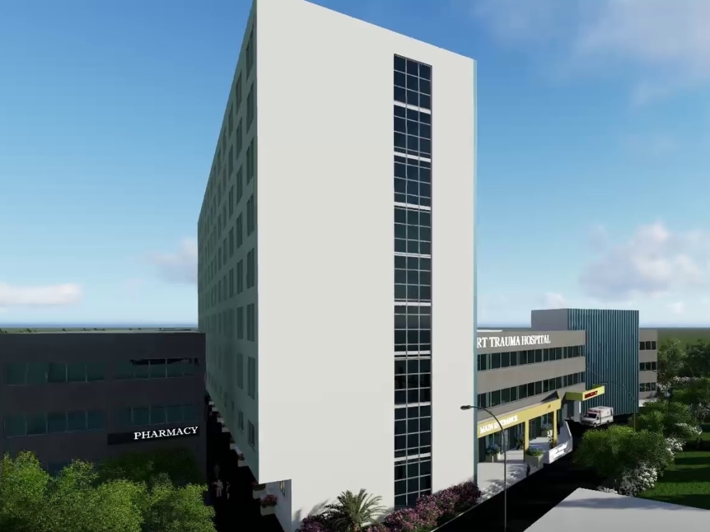 Architectural drawing of school and dormitory | Upwork