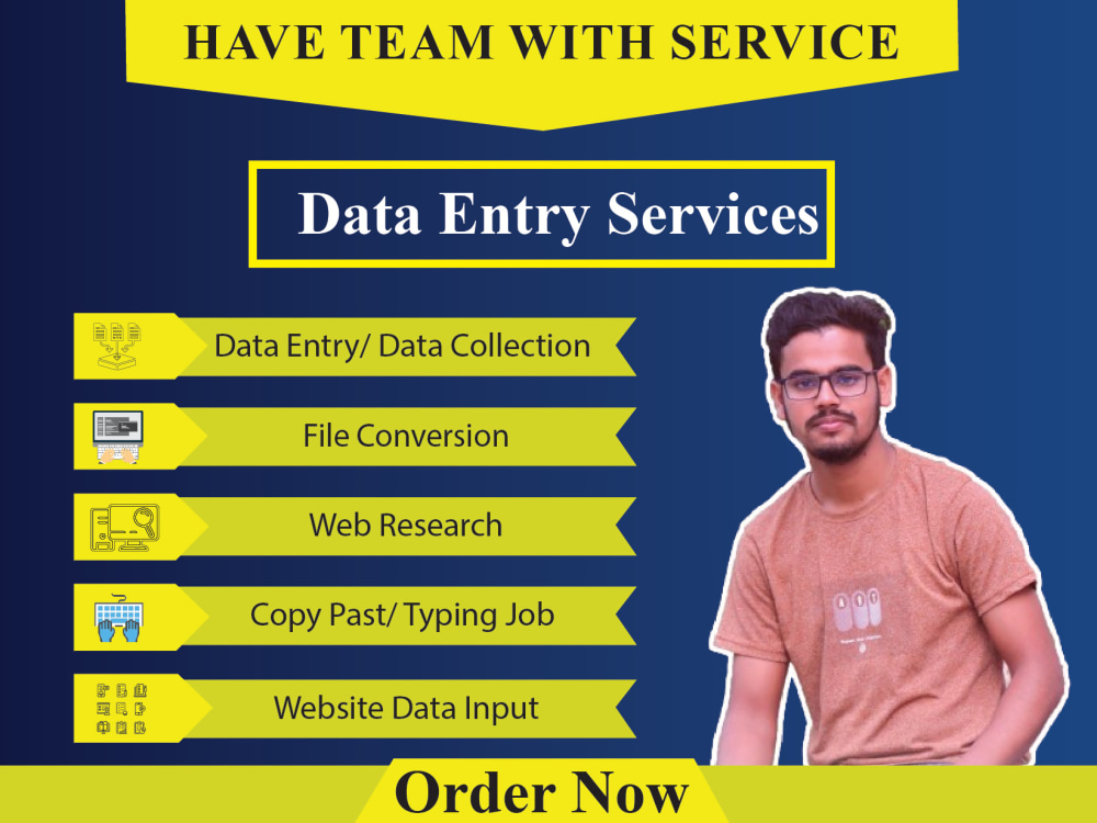 Data Entry, Web research, Copy Paste, Data Collection & Virtual ...
