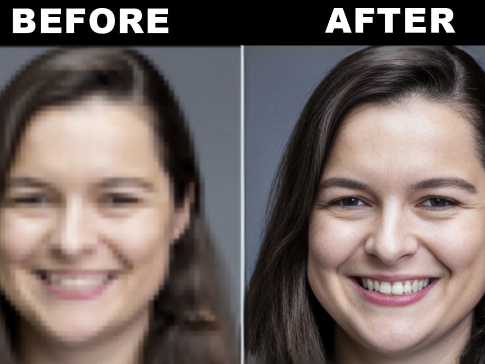 Photo enhancement,upscale low quality images and fix blurry | Upwork