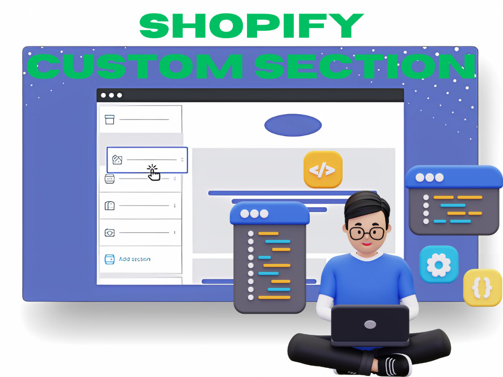 A custom Shopify section | Upwork