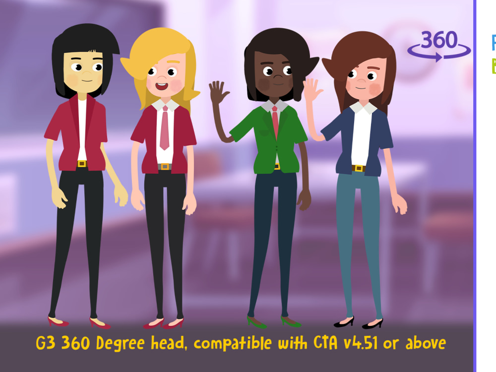 Cartoon animator actors PRESENTERS BUNDLE | Upwork