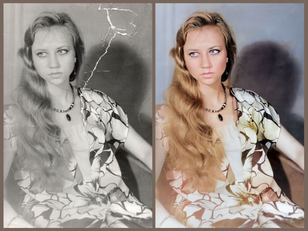 Photo Restoration Retouching for Your Old Photo Adobe Photoshop Editing ...