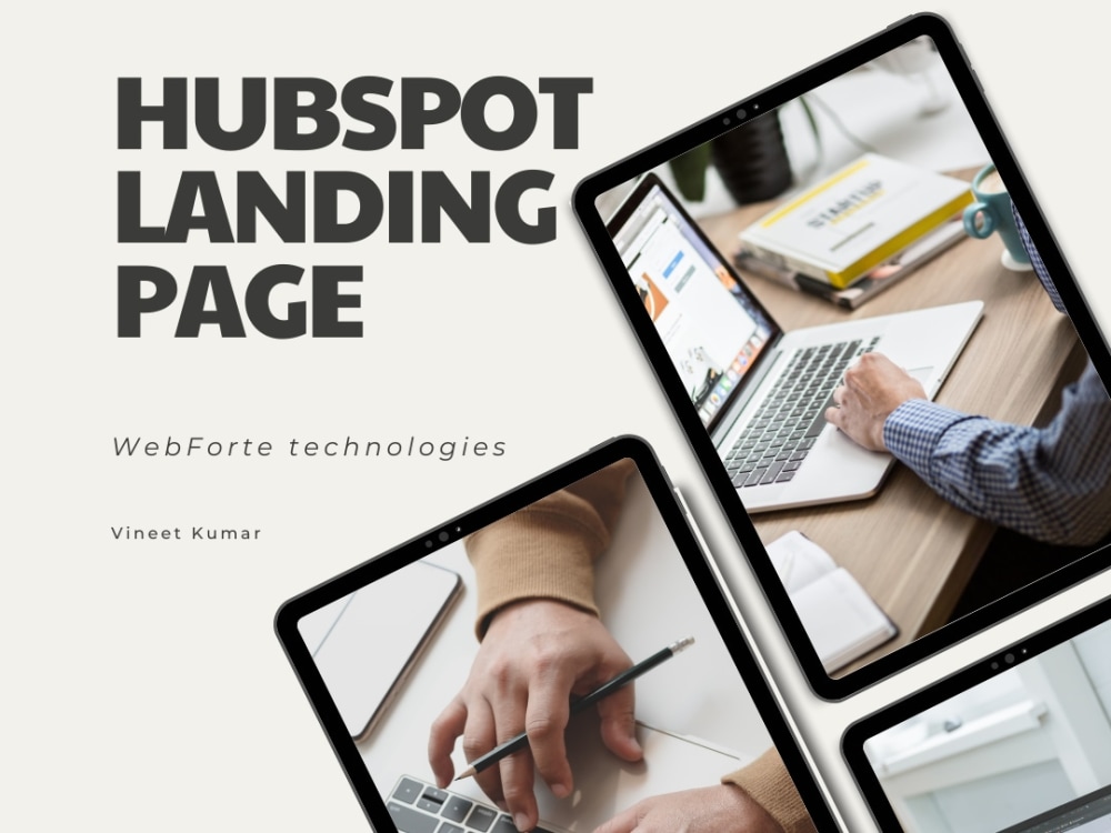A Fantastic Hubspot Landing Page | Fully Editable & Responsive | Upwork