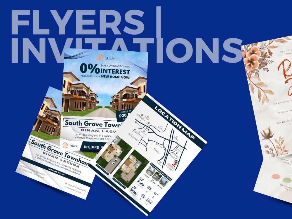 An eye-catching layouts for your business | Upwork