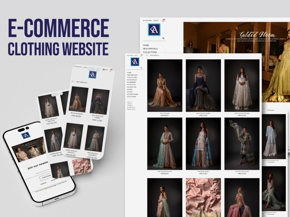 A creative and elegant website landing page design | Upwork