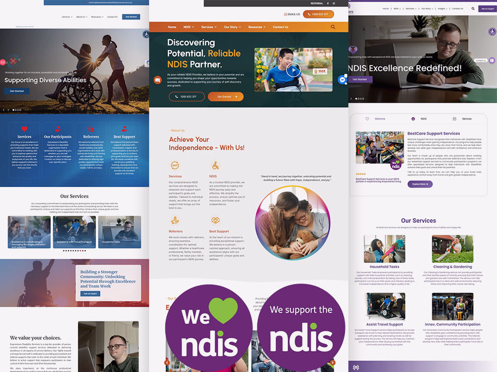Wordpress website for NDIS services by wordpress | Upwork