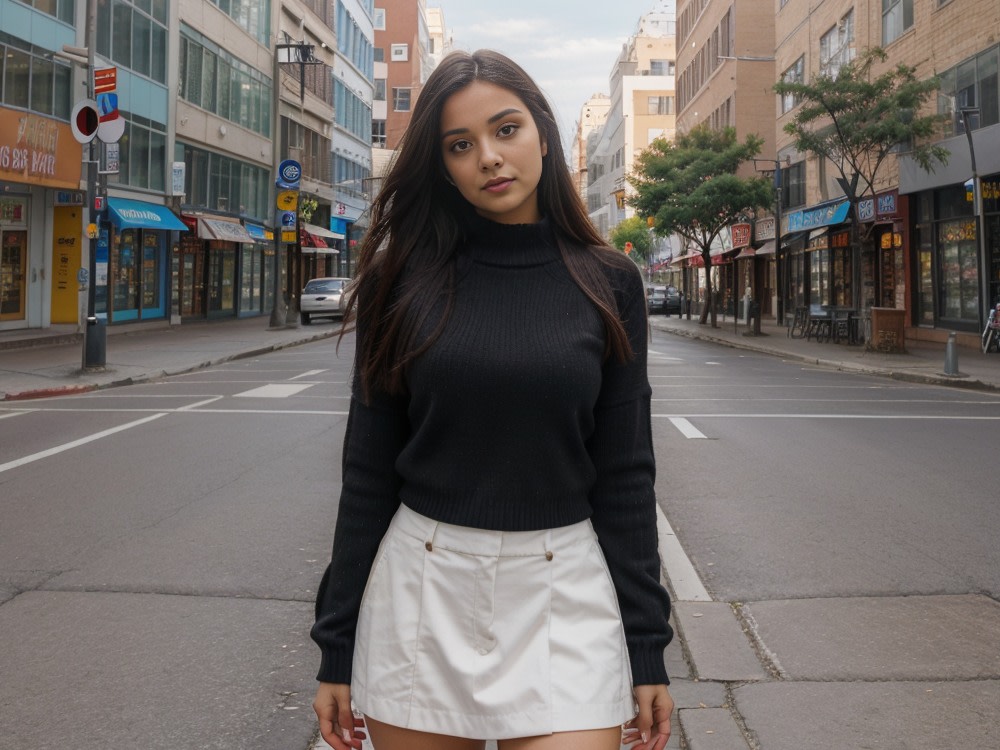 An AI model with consistent face across different background and poses ...