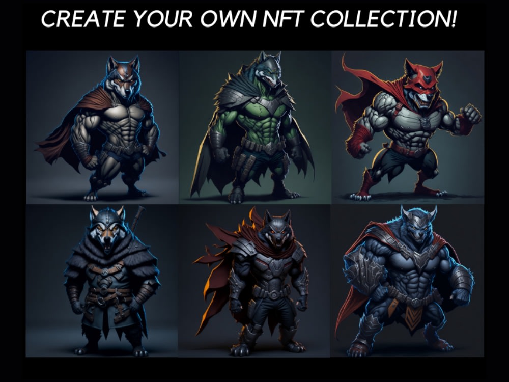 A custom nft art to enhance your nft collection | Upwork