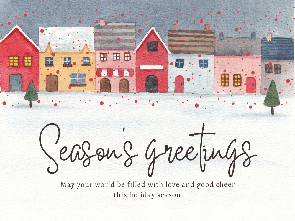 A stunning holiday e-card designs | Upwork