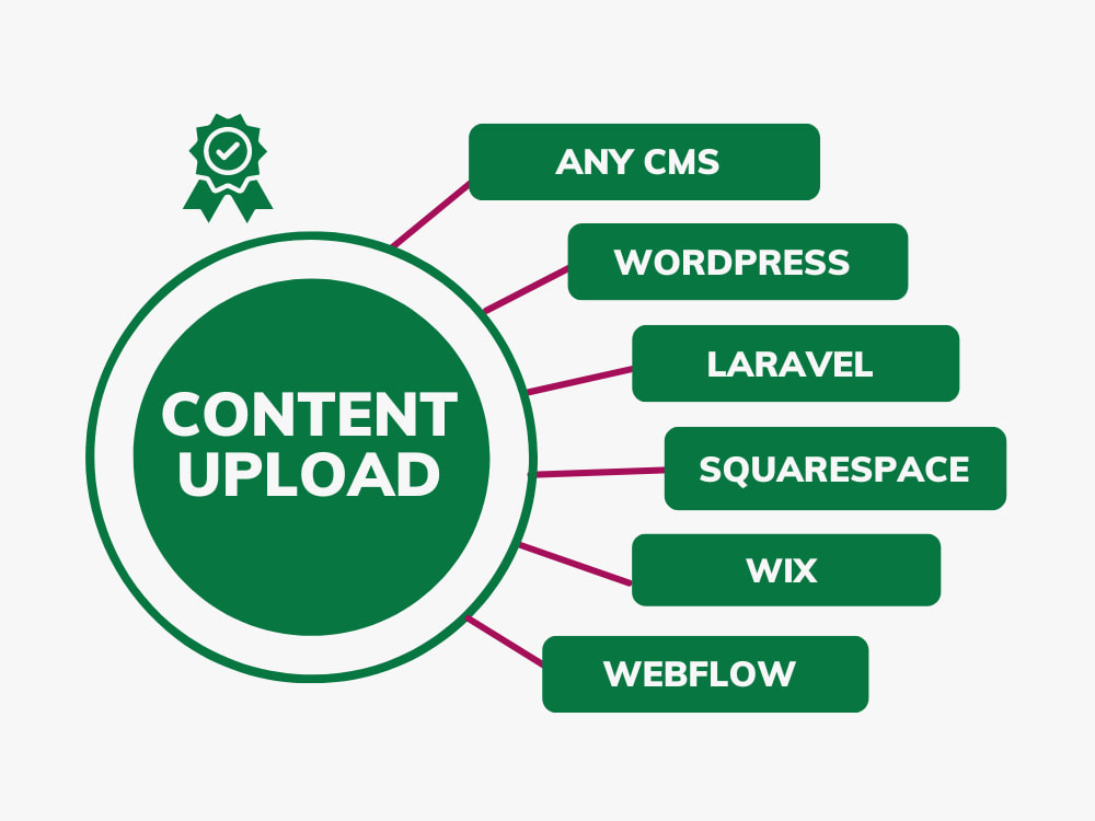 Expert Content Upload Services with SEO Optimisation for any CMS | Upwork