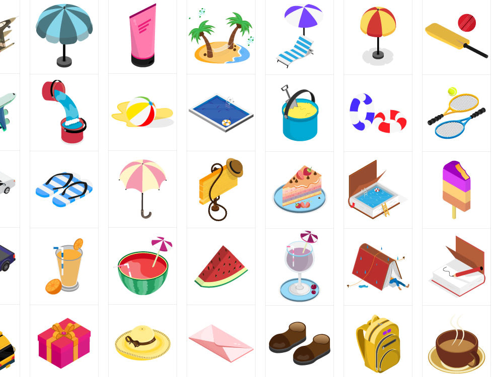 Isometric Icons for your website | Upwork