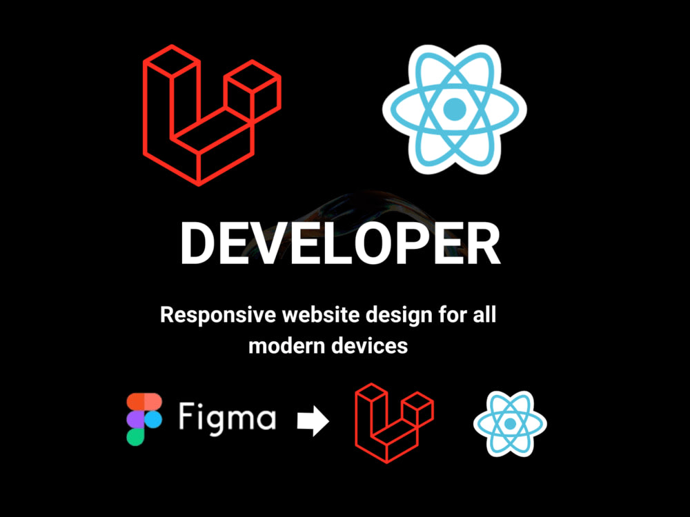 Figma to Laravel + React.js Developer - Transforming Designs into Website | Upwork