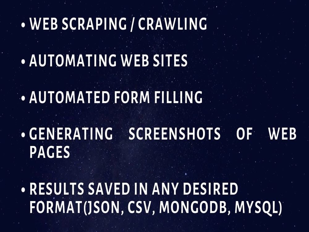 Do web scraping, data mining and automation of web-based tasks | Upwork