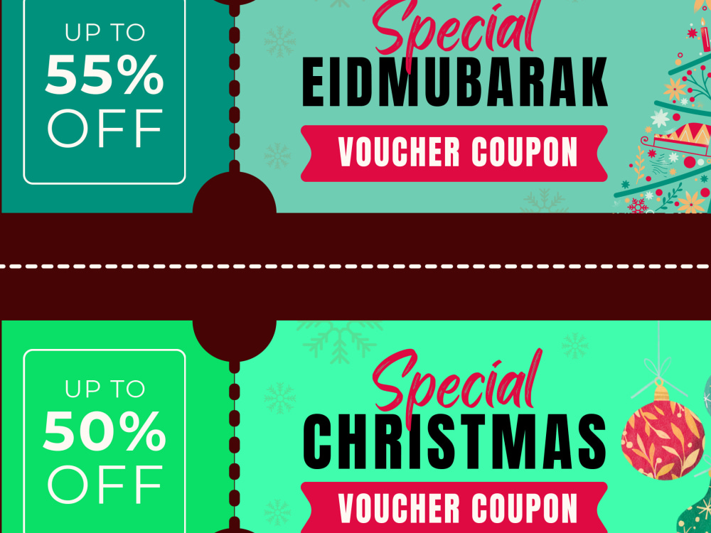 Voucher, loyalty card, coupon, gift card, certificate design | Upwork