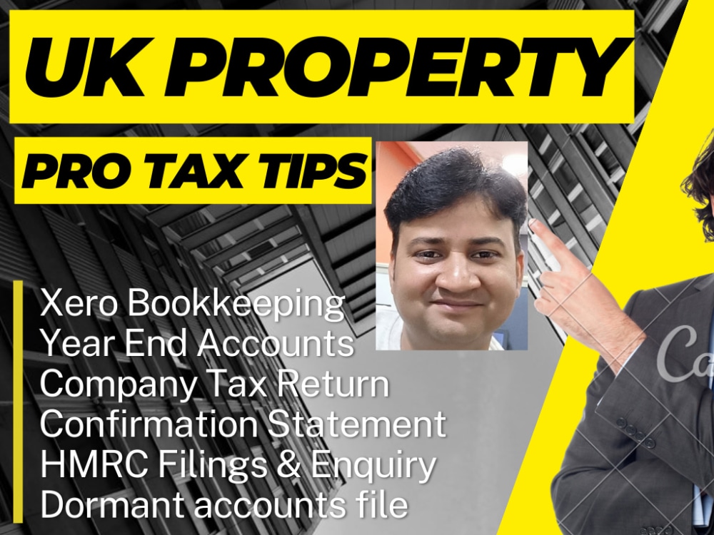 File BTL buy to let UK property companies house account and HMRC CT ...