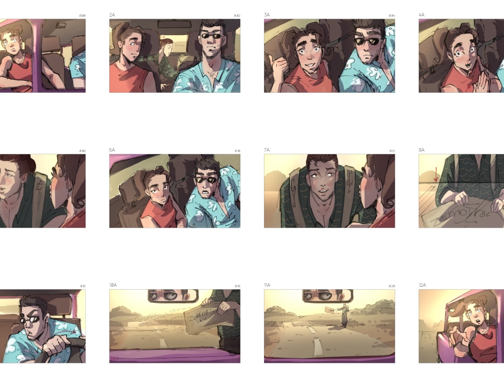 A visual storyboard tailored specifically to your vision | Upwork