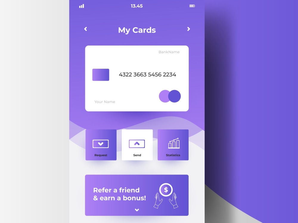 Bank apps user interface design | Upwork