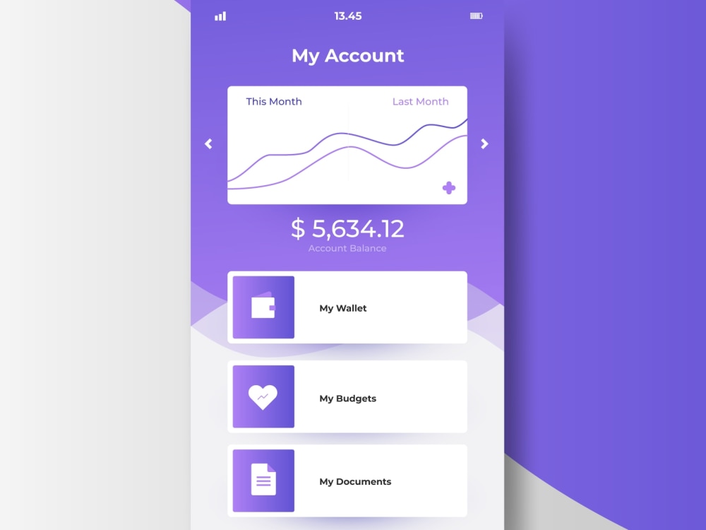 Bank apps user interface design | Upwork