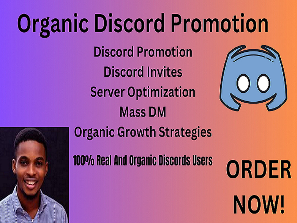 Organic Discord Promotion, Server Optimized, Invites, and Mass DM ...