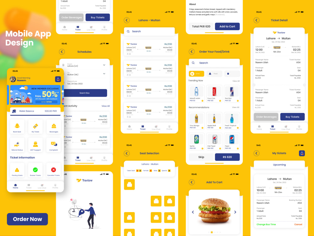 Clean modern web app/mobile ui design/mobile app ui ux design in Figma ...
