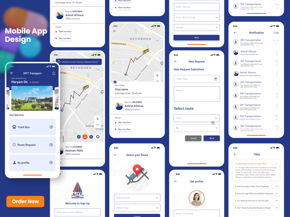 Clean modern web app/mobile ui design/mobile app ui ux design in Figma ...