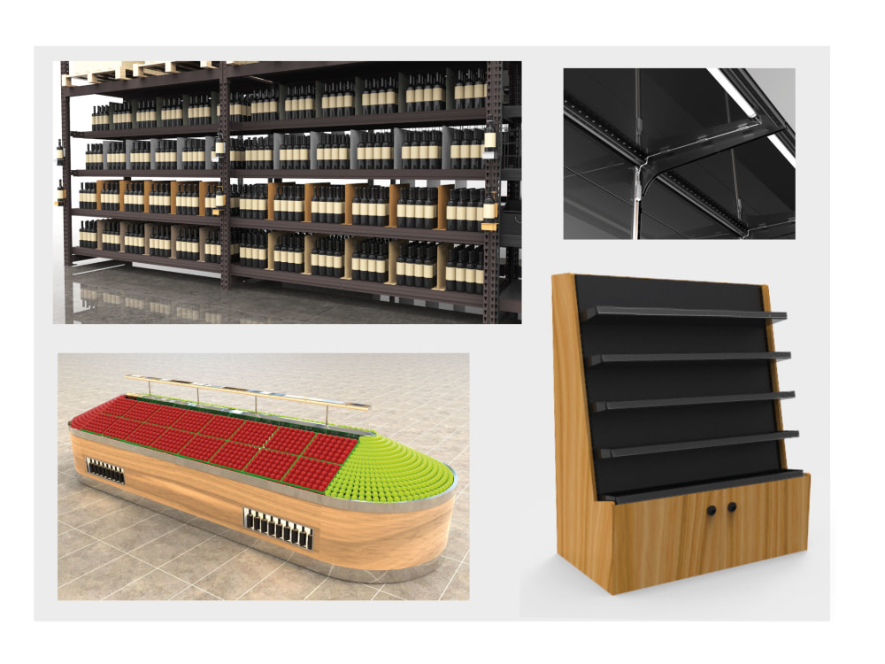 Furniture design, render and production plans | Upwork