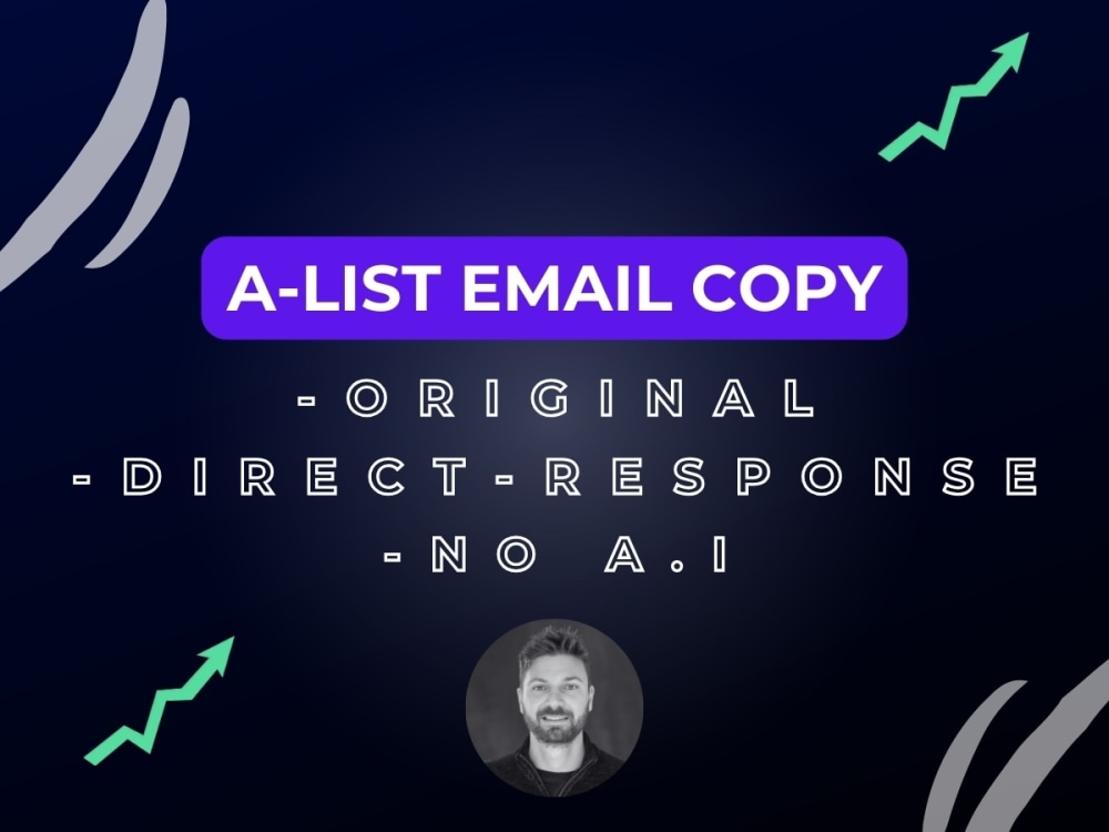 A-List, Direct-Response Email Copywriting To Increase Sales | Upwork