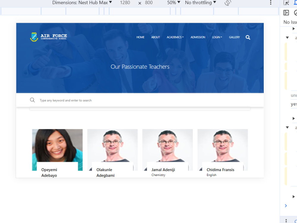 School management system portal and website | Upwork