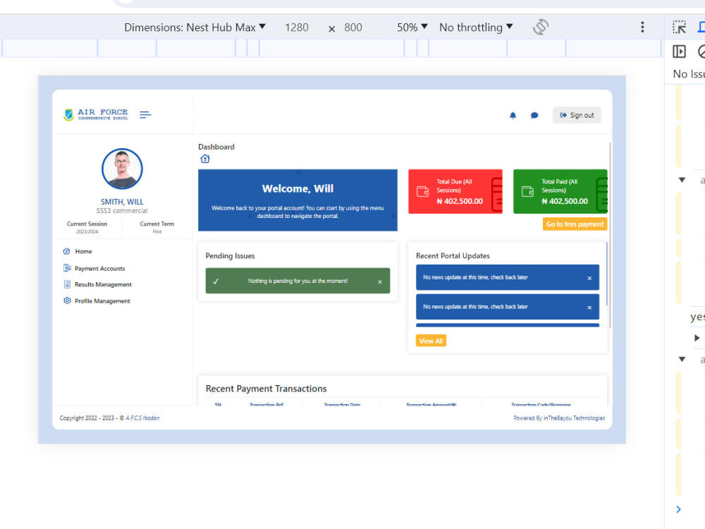 School management system portal and website | Upwork