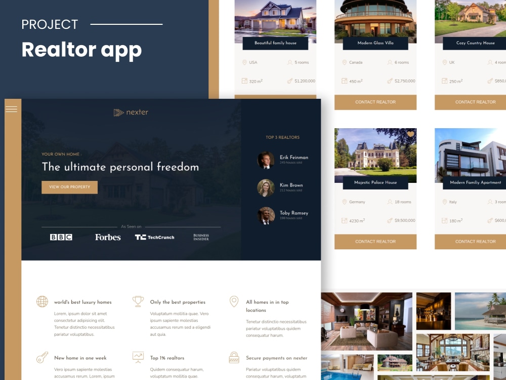 Landing | Dashboard | E-commerce site using Nextjs | Reactjs | Typescript | Upwork