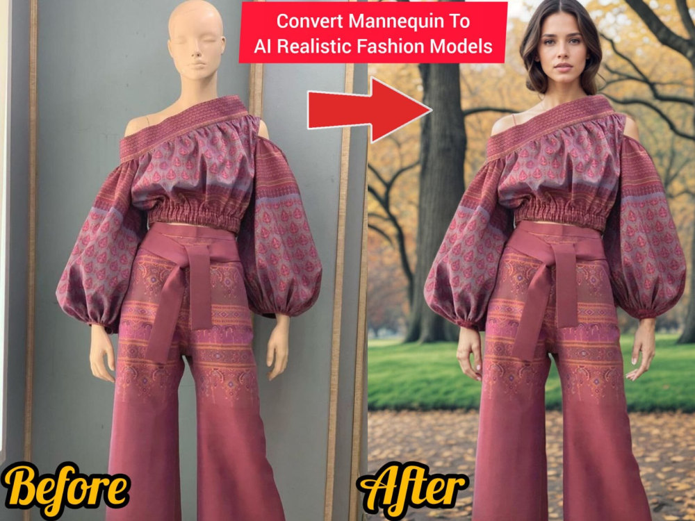 AI Realistic Fashion Model For Your Clothing Brands And Products | Upwork