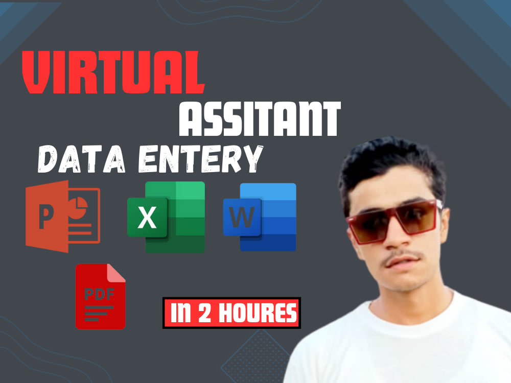 VIRTUAL ASSICTANT FOR DATA ENTERY,MS OFFICE WORD,COPY PASTE | Upwork