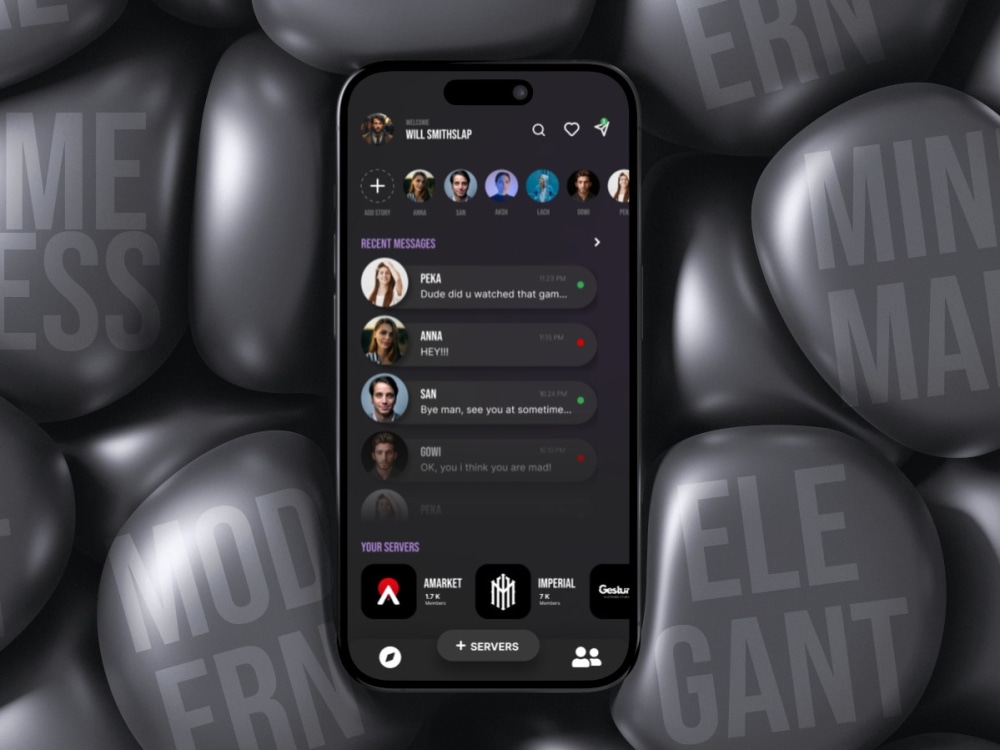 A striking UI/UX design for mobile apps in Figma(Codeless) | Upwork