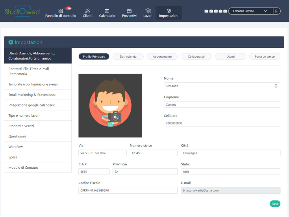 Saas-Based Custom Photographer Software | Upwork