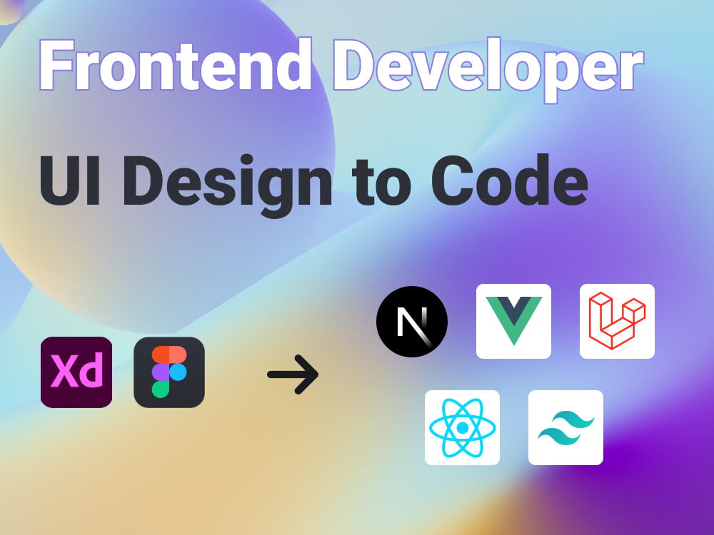 Web Frontend Developer - Change your UI to Website | Upwork