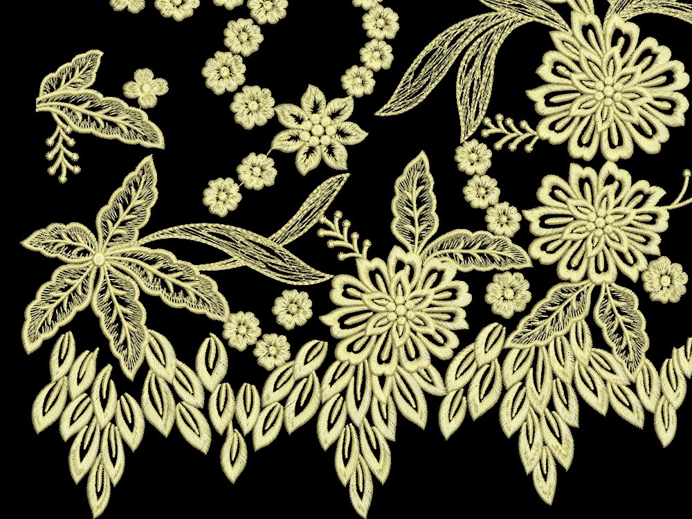 EMBROIDERY DESIGNS FOR TULLE | Upwork