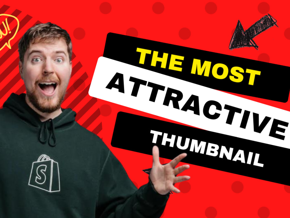 Eye catching high CTR YouTube thumbnail design | Upwork