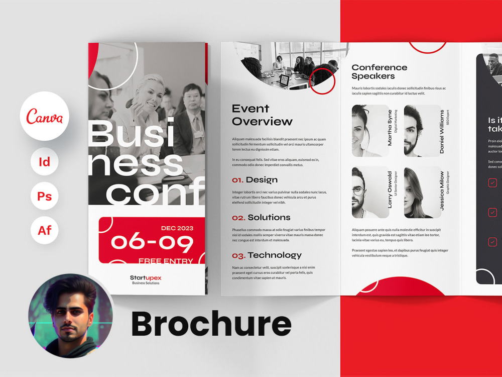 Social media, LinkedIn ads, Posts, Banners, and Brochure designs in Canva | Upwork