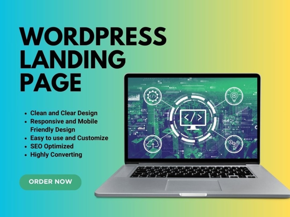 A highly converting WordPress Landing Page | One Page Website | Upwork