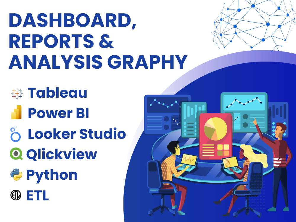 An interactive dashboards, data visualizations in power bi and tableau ...