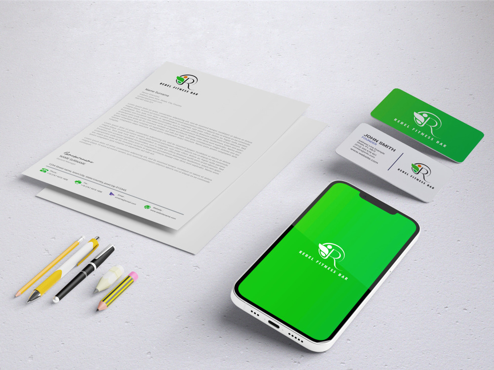 Professional minimalist logo with brand identity guidelines | Upwork