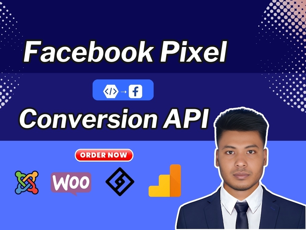 Facebook pixel Conversion API, Google Analytics with Google Tag Manager | Upwork