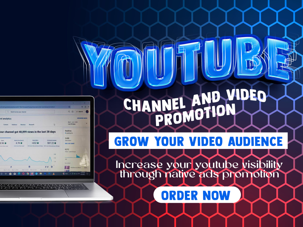 Youtube channel promotion for monetization organically | Upwork